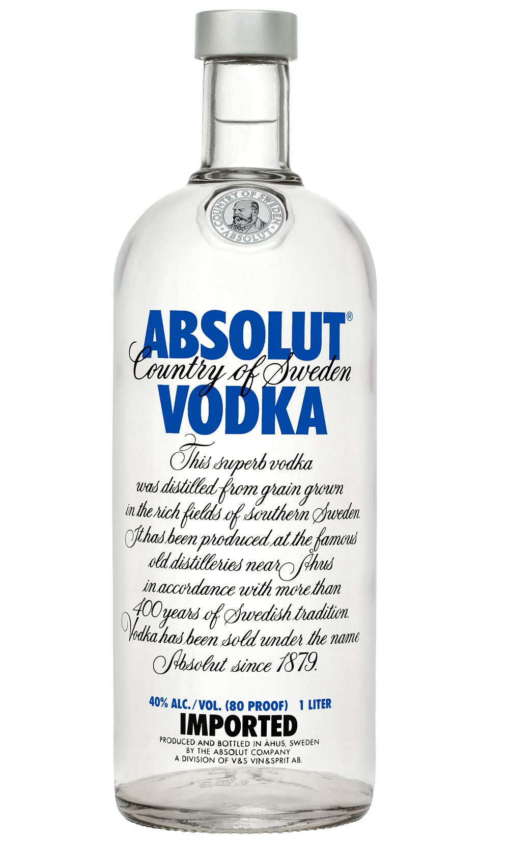 Absolut Vodka 1 Litre | Iconic Swedish Vodka